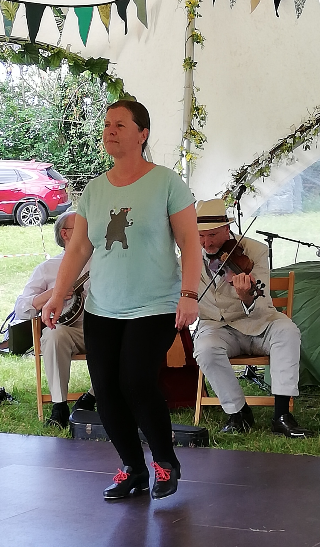 Stepdancing at Strumpshaw Tree Fair - 15th August 2021 - East Anglian ...