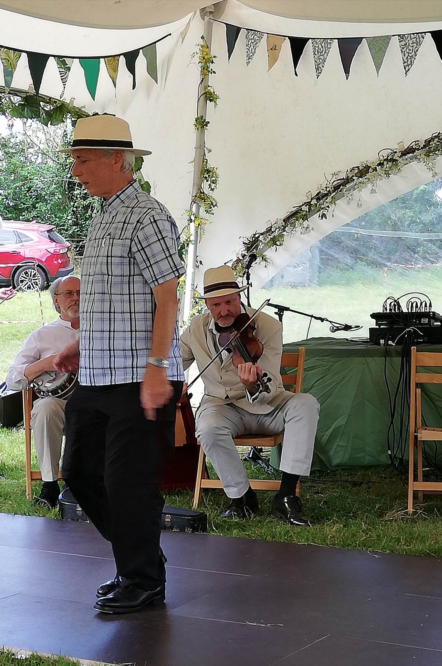 Stepdancing at Strumpshaw Tree Fair - 15th August 2021 - East Anglian ...