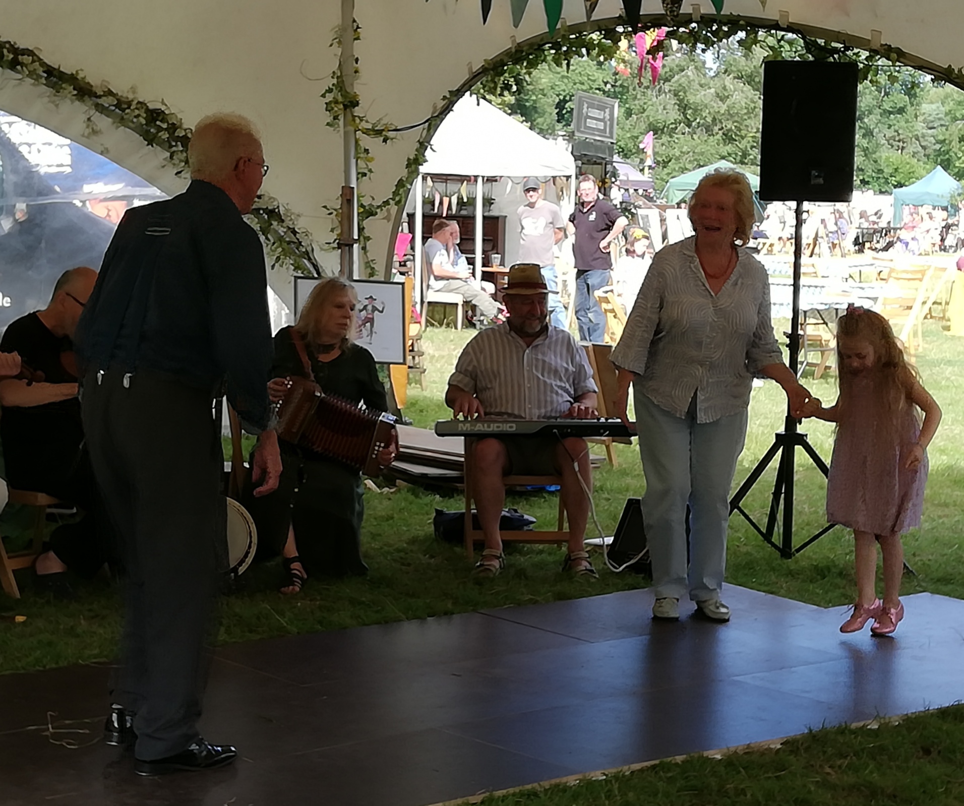 Stepdancing at Strumpshaw Tree Fair - 15th August 2021 - East Anglian ...